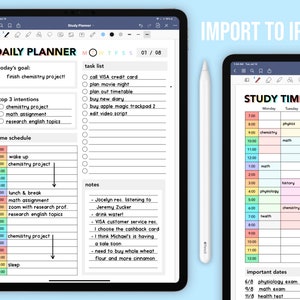 The ULTIMATE Study Planner Bundle for Students | Schedule, Timetable ...