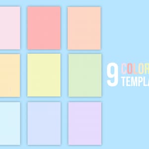 25 Colorful Graph Paper Templates | Digital Writing - Etsy