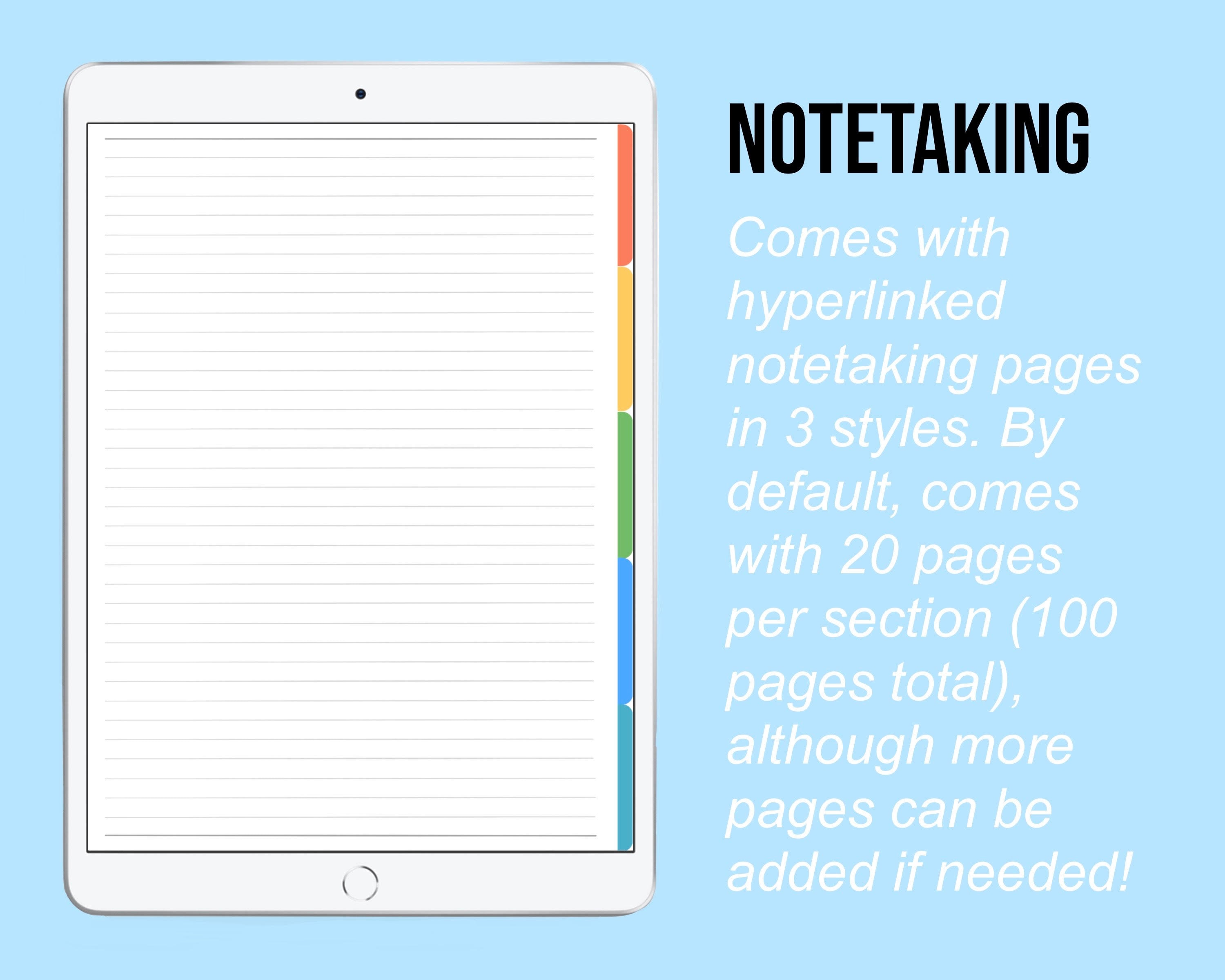 Muji Style Notebooks - Lined, Grid & Dotted Paper With Hyperlinked ...