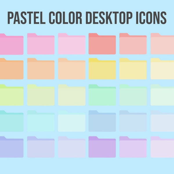 Desktop Icons - Etsy