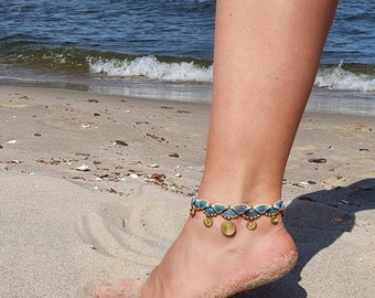 Macrame Anklets - Etsy