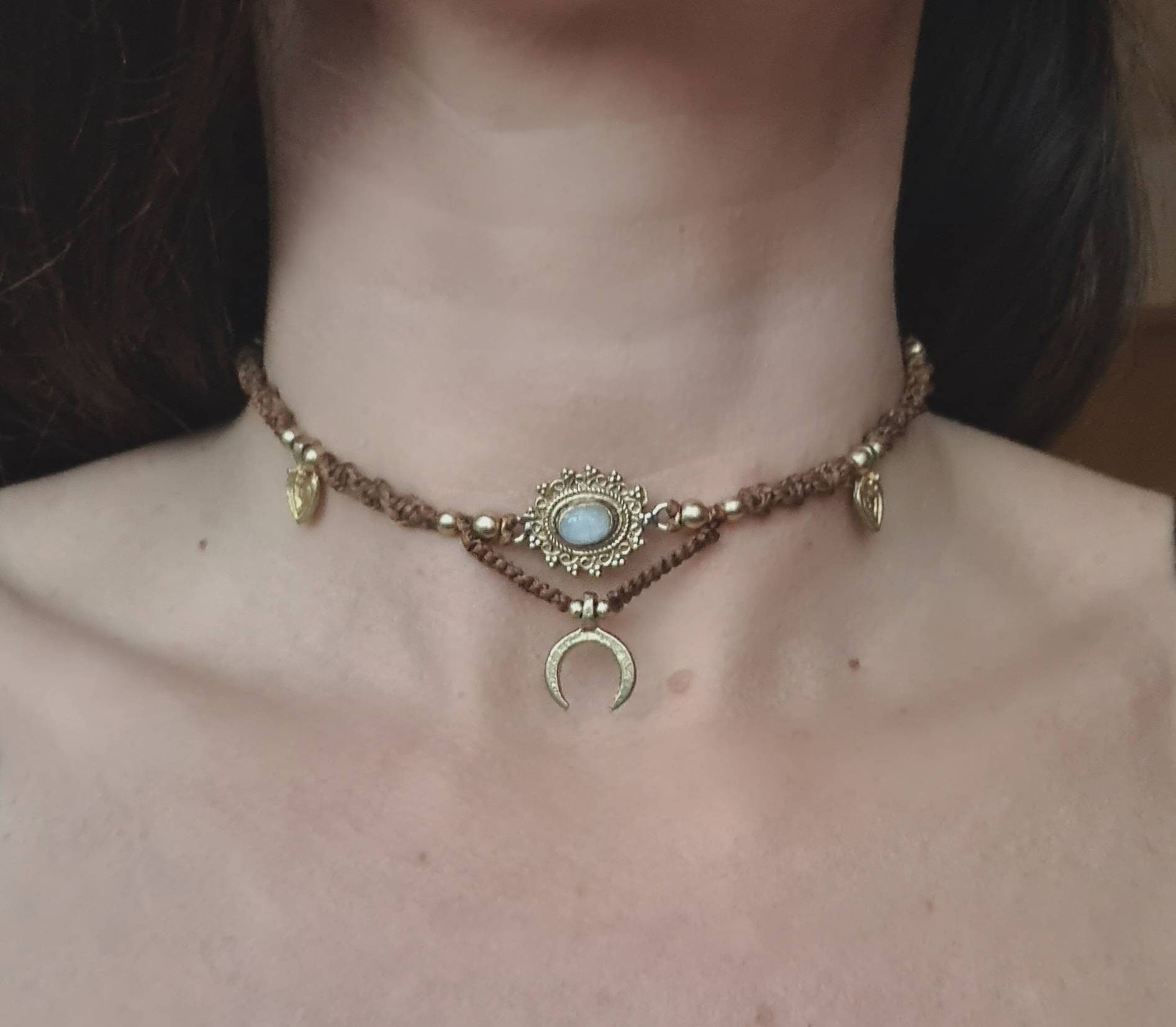 Macrame Chocker Macrame Tiara Macrame Anklet - Etsy