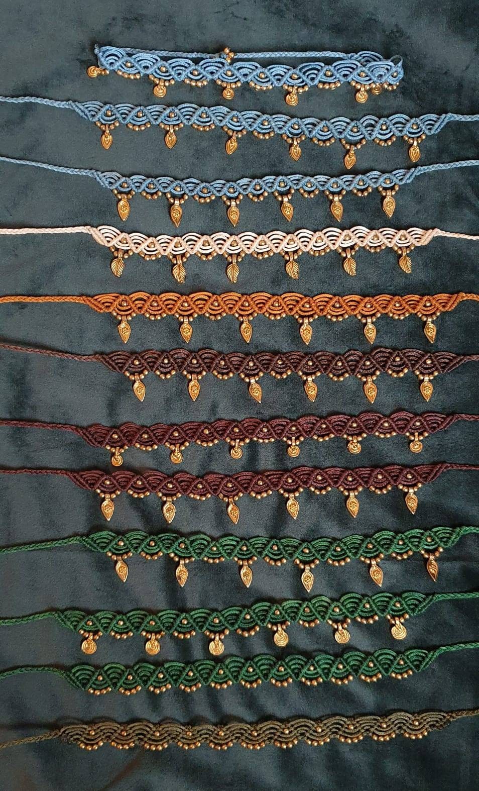 Macrame Anklets | Etsy