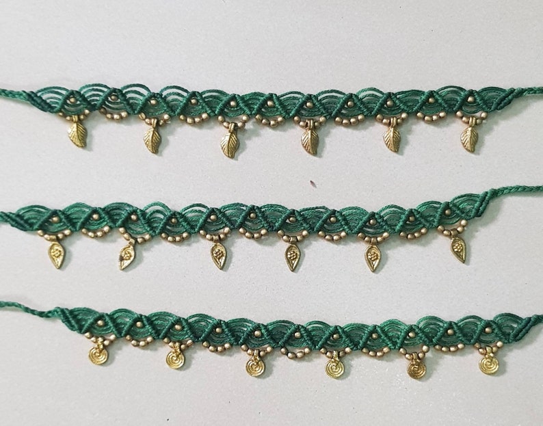 Macrame Anklets | Etsy