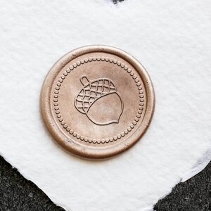 Acorn Wax Seal , Custom Wax Seal Kit, Wax Stamp, Sealing Wax Stamp - Etsy