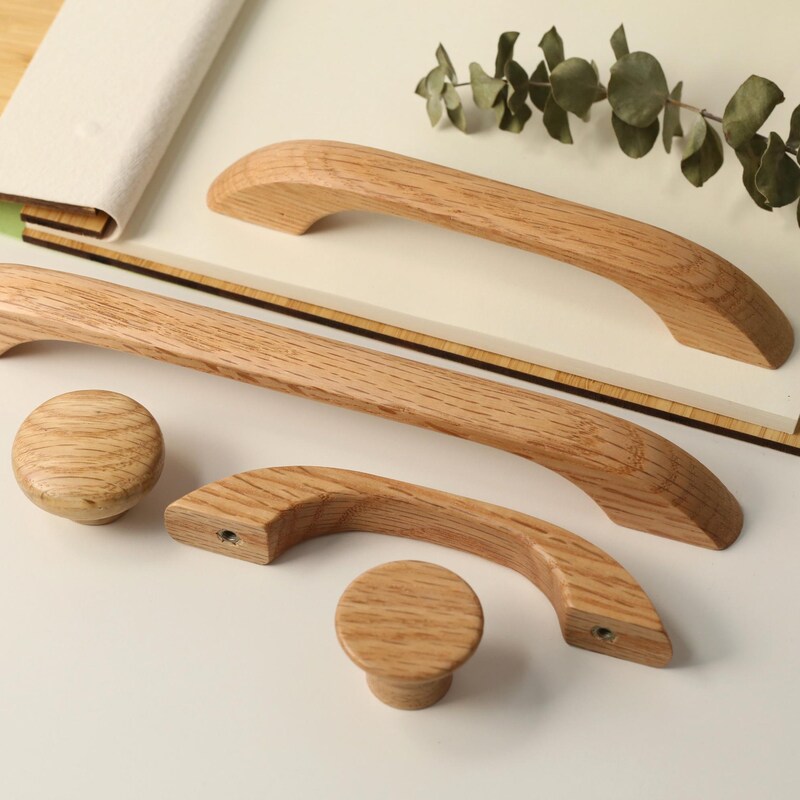 Wooden Drawer Handles - Etsy UK