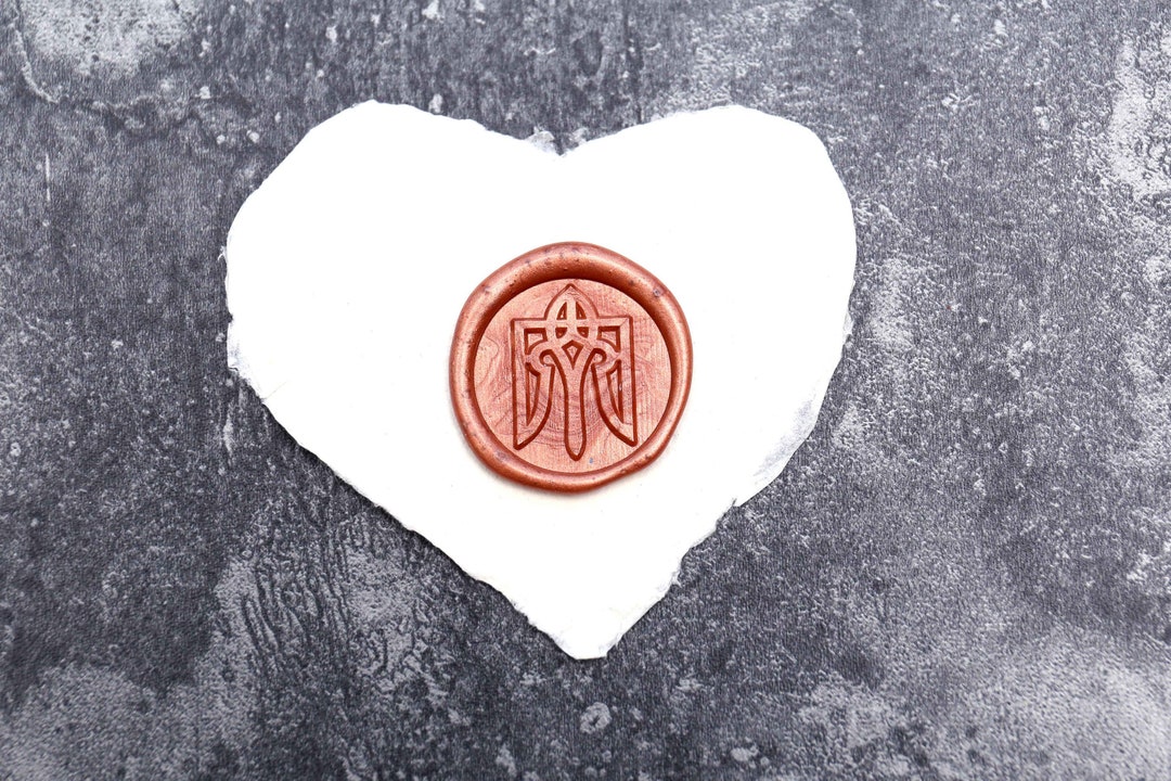 Tryzub Ukranian Wax Stamp, Ukraine Trident Coat of Arms Wax Seal Stamp ...