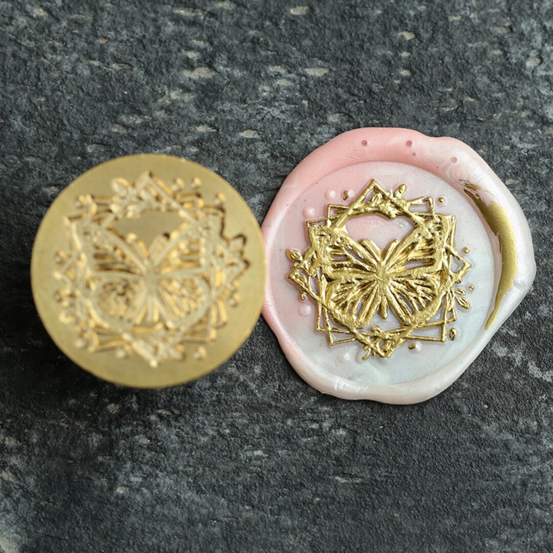 Magic Butterfly Wax Seal Wax, Custom Wax Seal Kit, Wax Stamp, Sealing ...