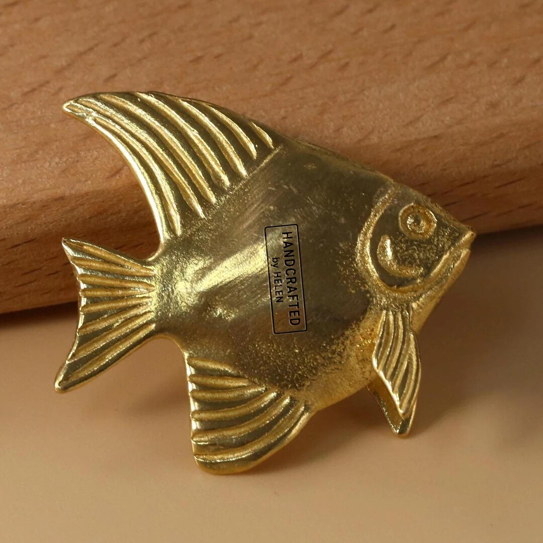 Fish Brass Drawer Pulls Knobs, Tropical Fish Drawer Pulls,custom ...