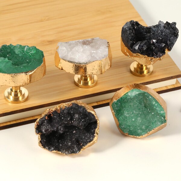 Geode Knob - Etsy