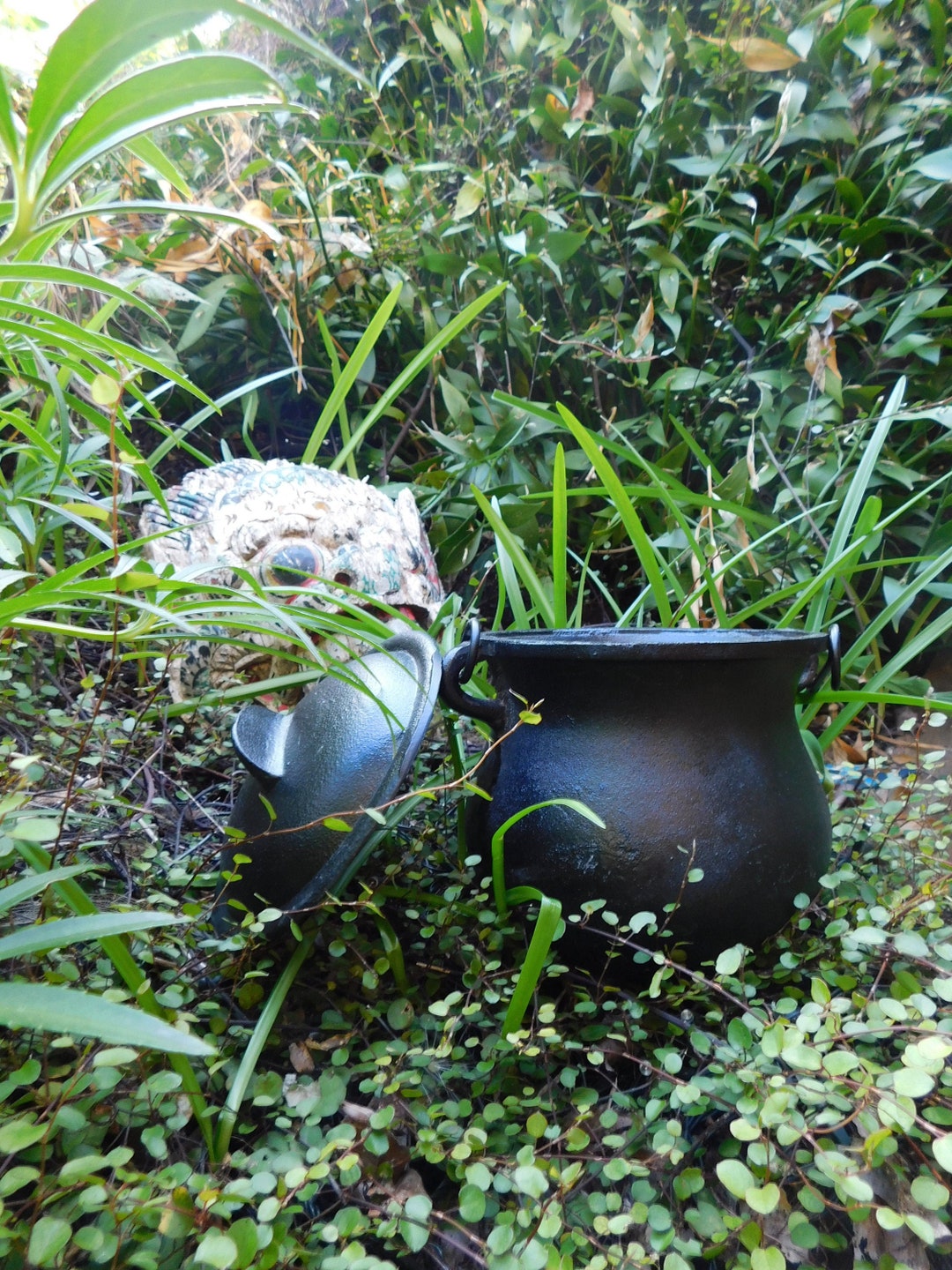 Jumbo Cast Iron Cauldron 24 Cm. Cauldron, Altar, Altar Tools, Wicca ...