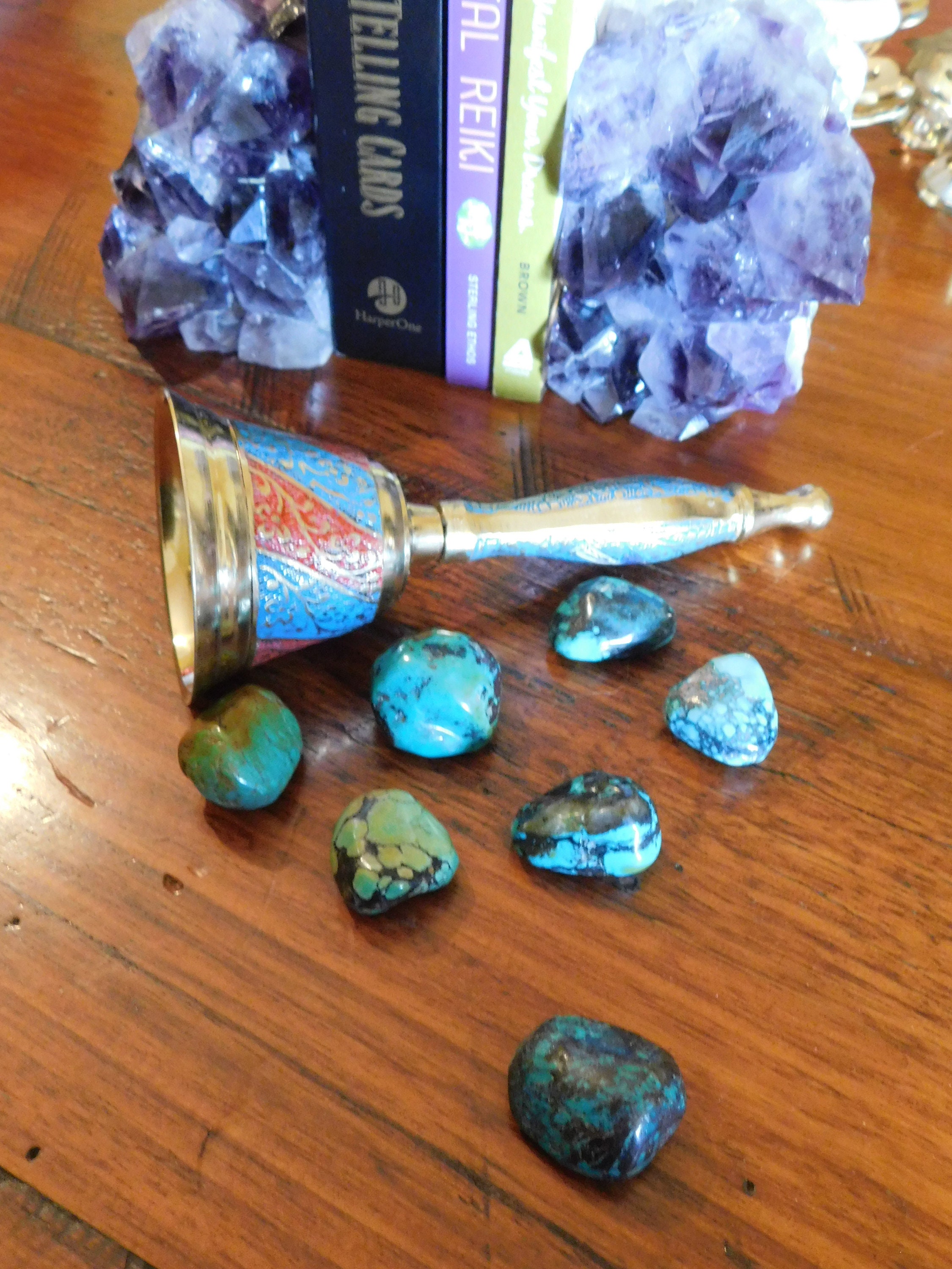 Brass Bell Altar Bell Brass Pagan Altar Bells 6 X 16cm - Etsy