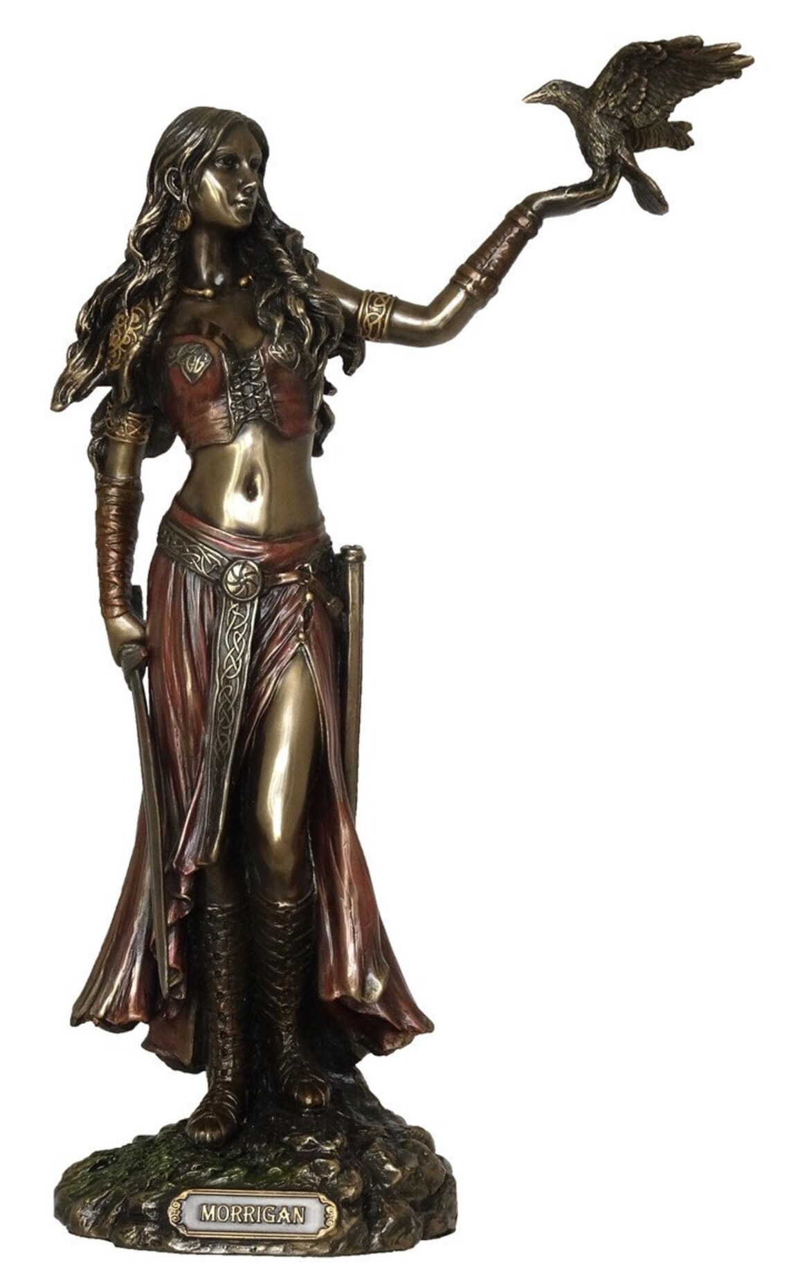 Statue de Véronesse Morrigan . Déesse païenne déesse - Etsy France
