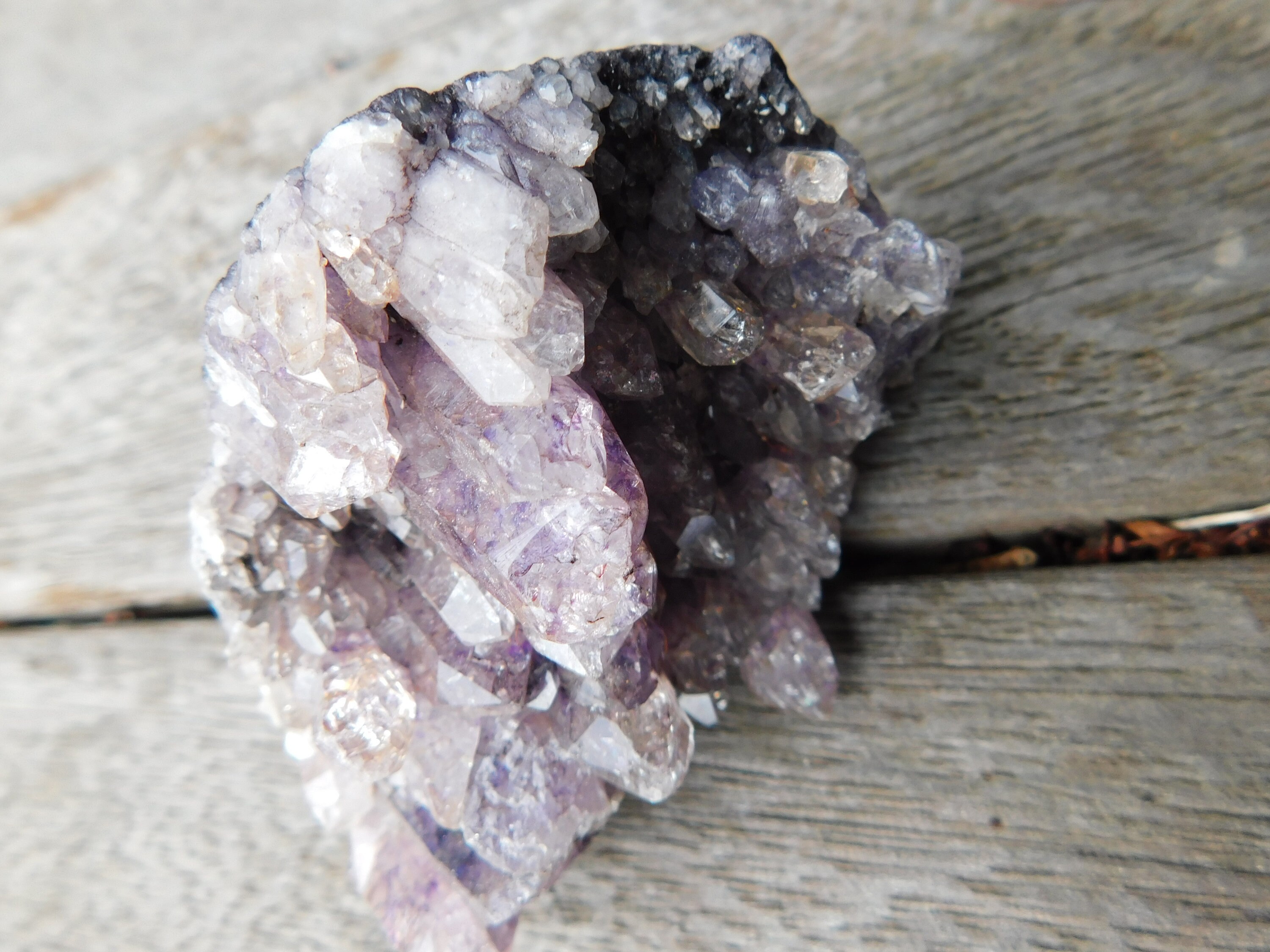 Faded Purple Sale Item Dyed Plain Quartz Crystal Cluster. | Etsy