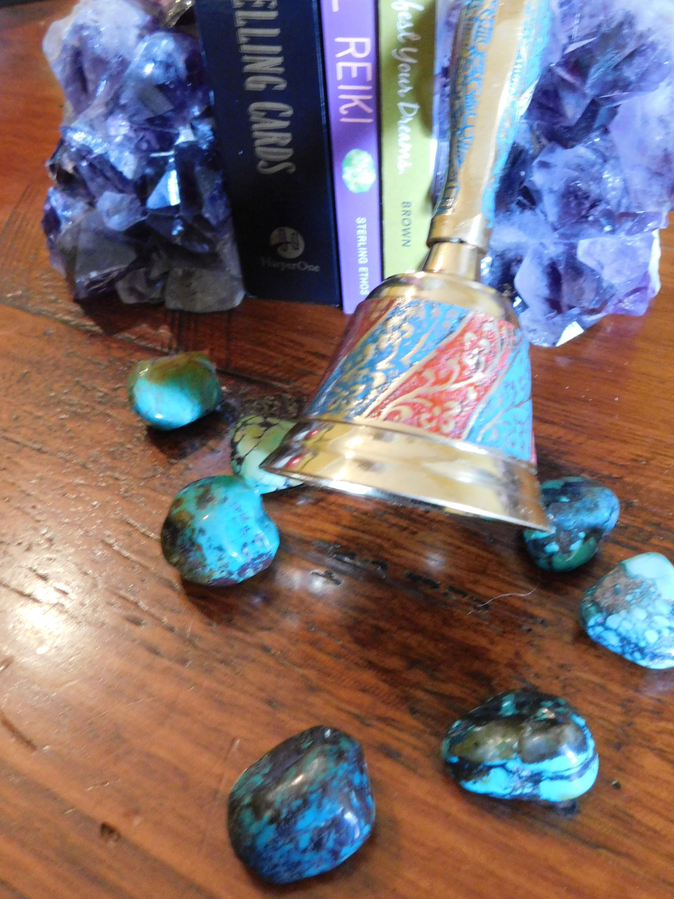 Brass Bell Altar Bell Brass Pagan Altar Bells 6 X 16cm - Etsy