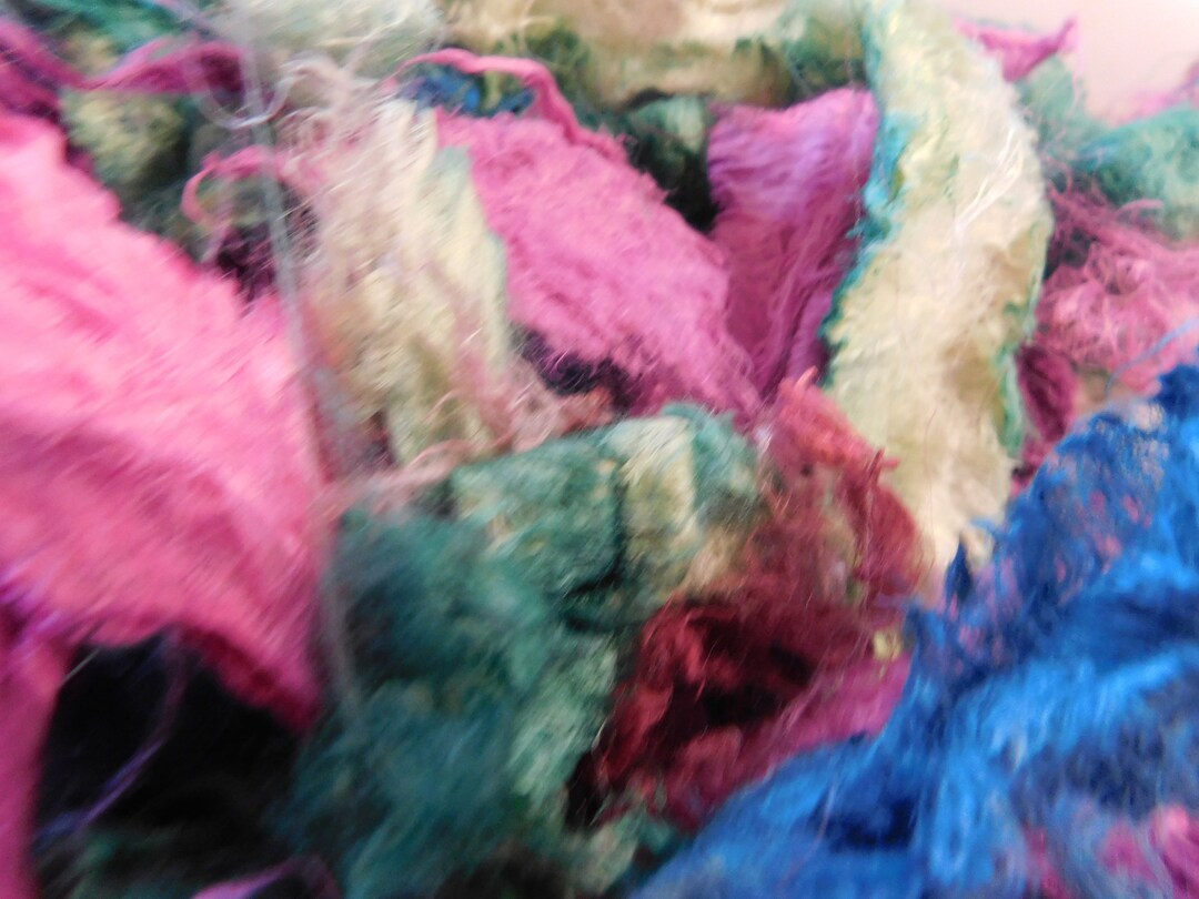 Silk Rods Shredded Colorway Thistle - Etsy