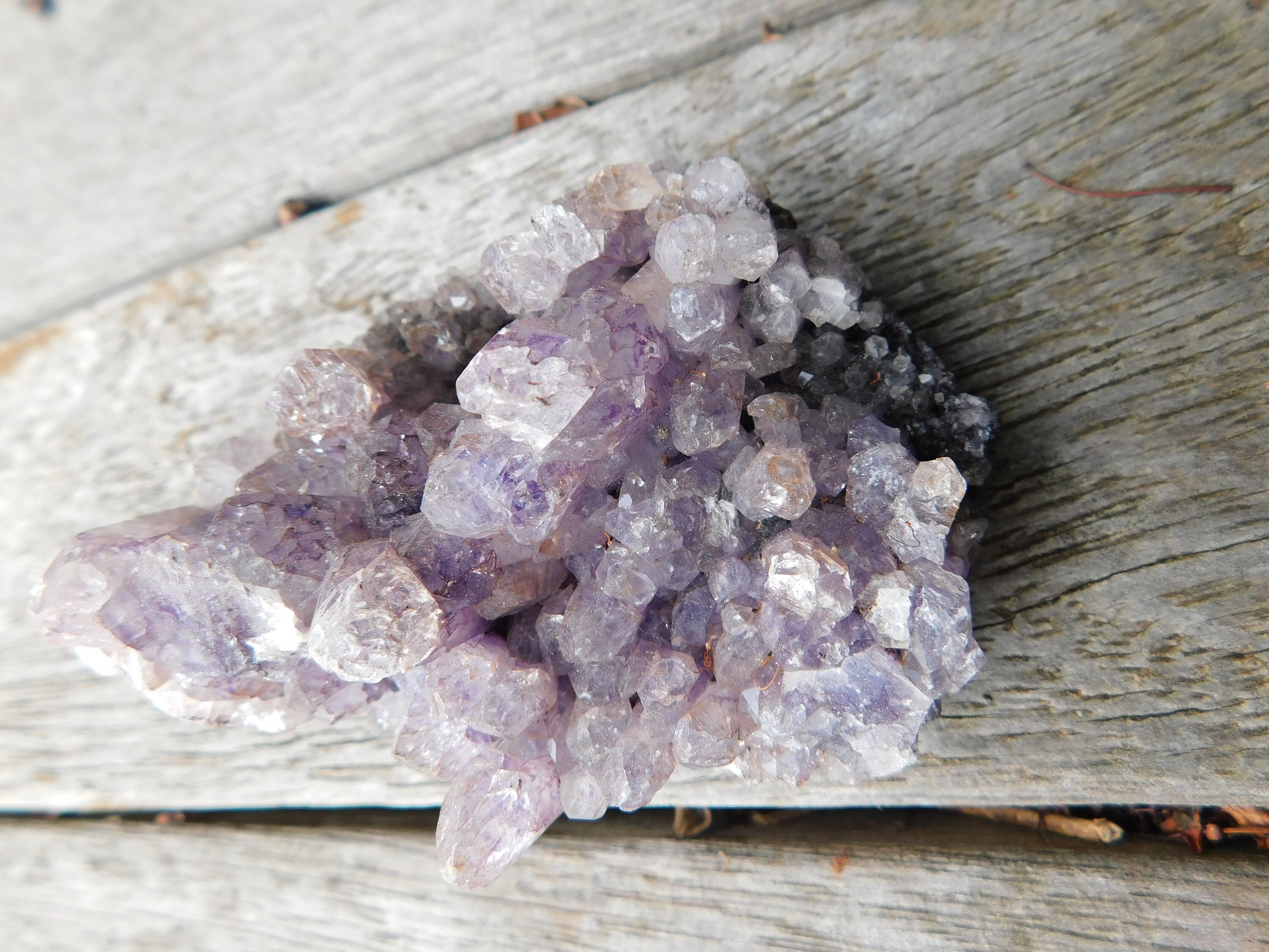 Faded Purple Sale Item Dyed Plain Quartz Crystal Cluster. | Etsy