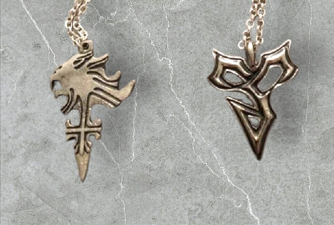 Final Fantasy 7, 8, and 10 Necklace Lot - Etsy