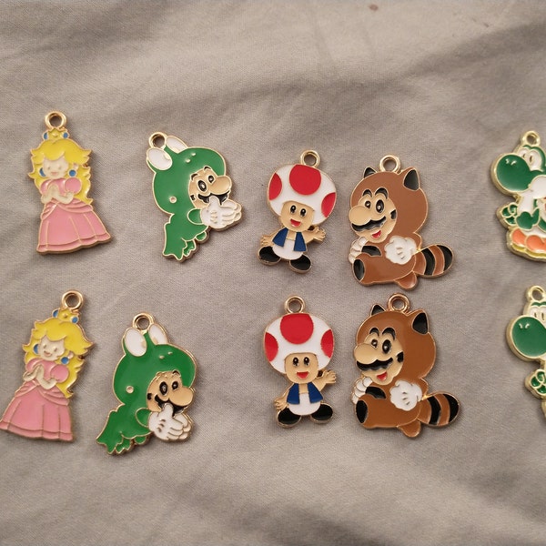 Mario Necklace - Etsy