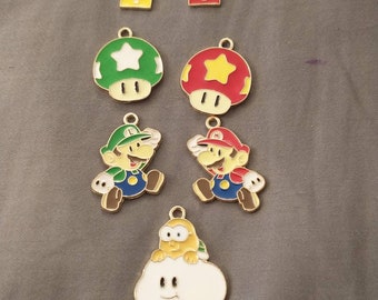 Super Mario Charm - Etsy