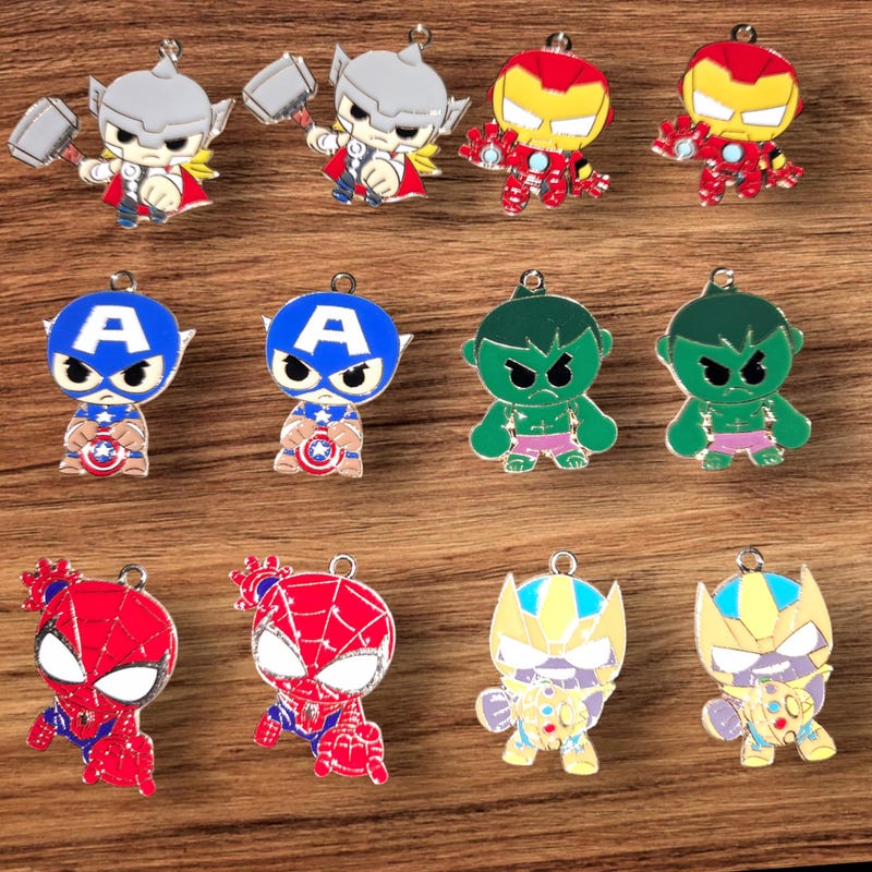 Marvels Charms - Etsy
