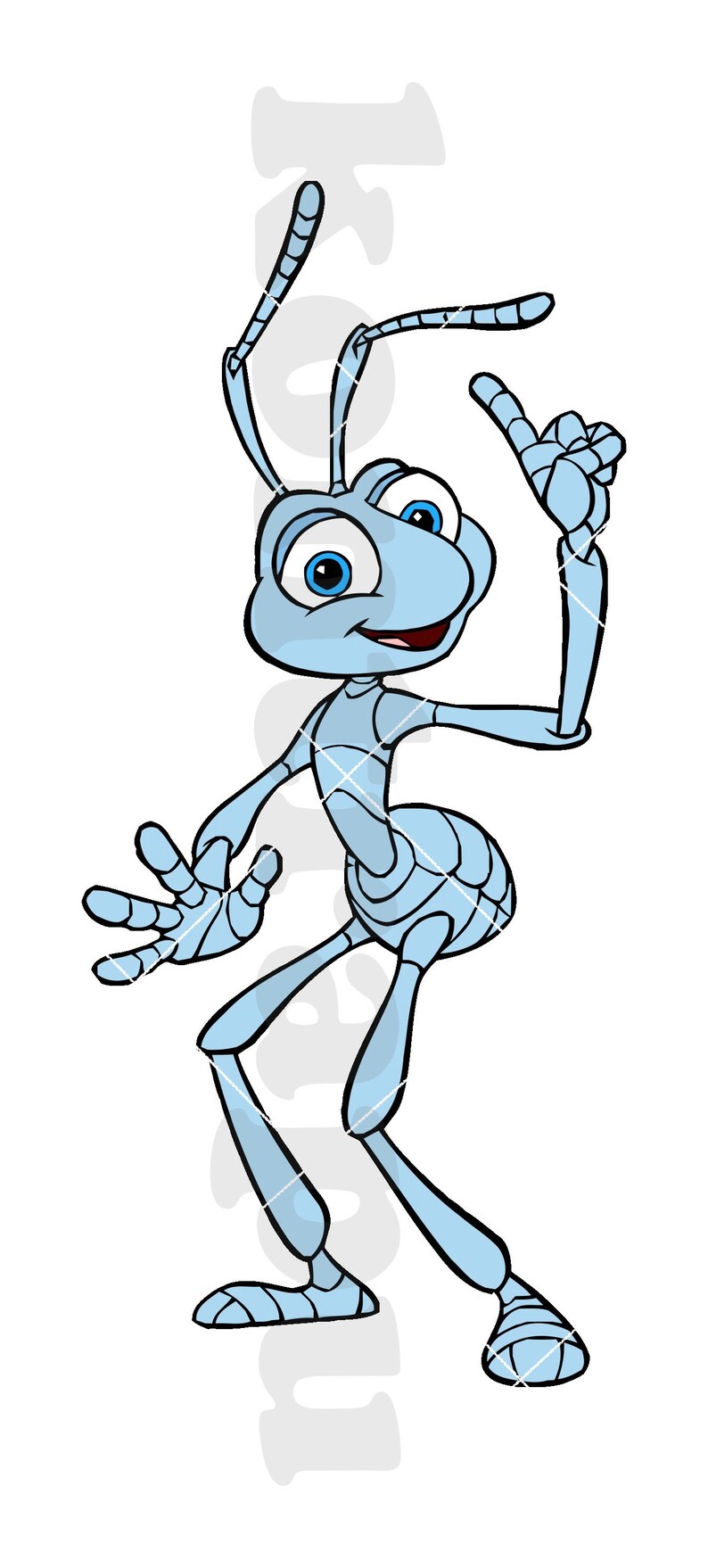 Flik A Bugs Life SVG 12 Svg Dxf Cricut Silhouette Cut | Etsy