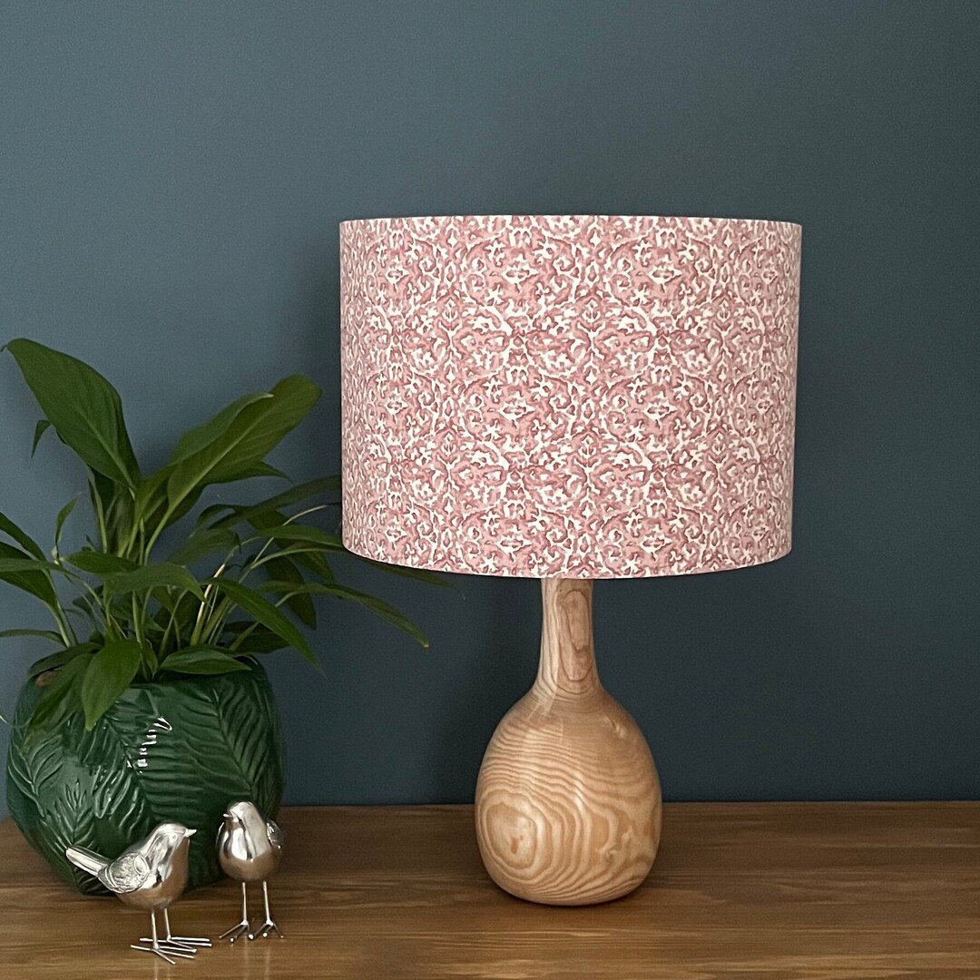 Swinley Damask Patterned Light Shade Blush Pink Lampshades - Etsy