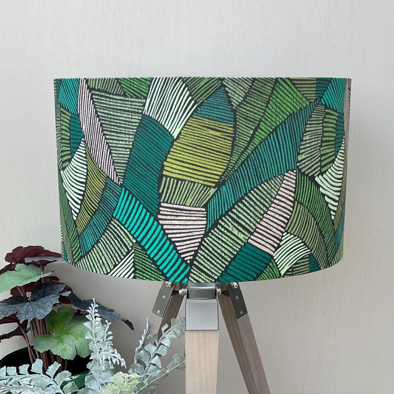 Patterned Lampshade - Etsy UK