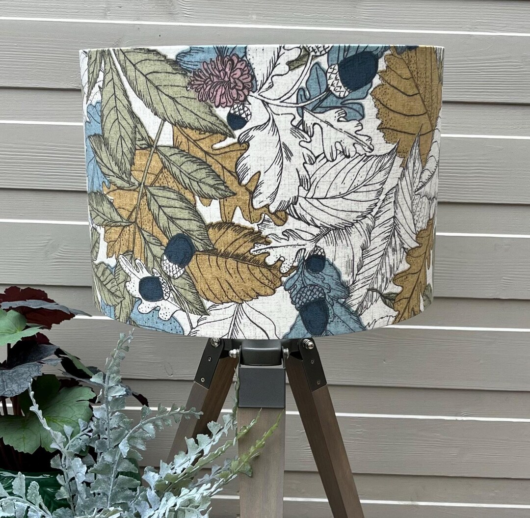 Mercia Summer Woodland Theme Lamp Shade Leaf Green Light Shades - Etsy