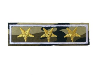 Yellow Army Patch - Etsy