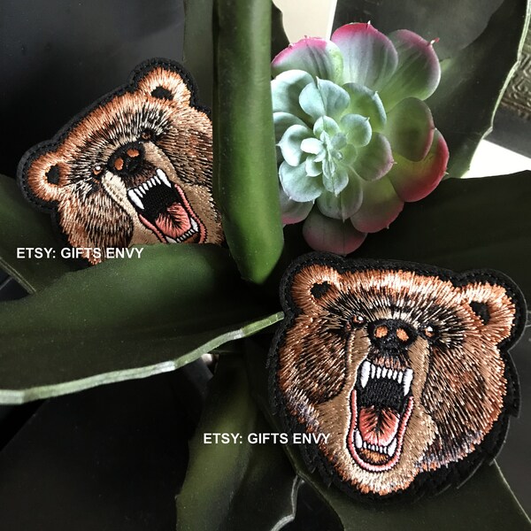 Bear Patch - Etsy