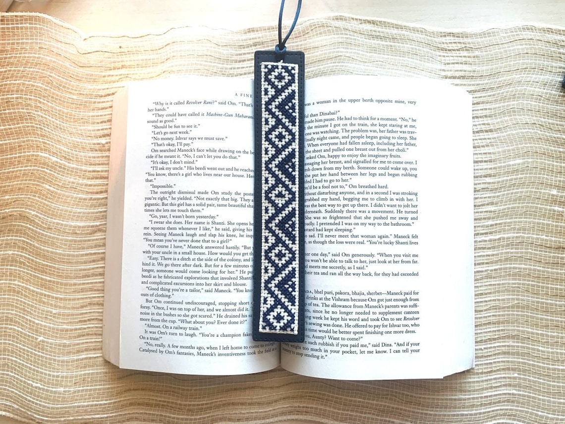 PREORDER: Tatreez Bookmark Handcrafted With Embroidery by Women ...