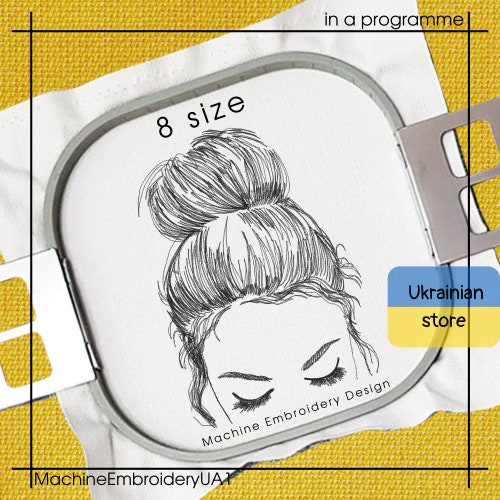 Outline Machine Embroidery Design INSTANT DOWNLOAD Pencil - Etsy