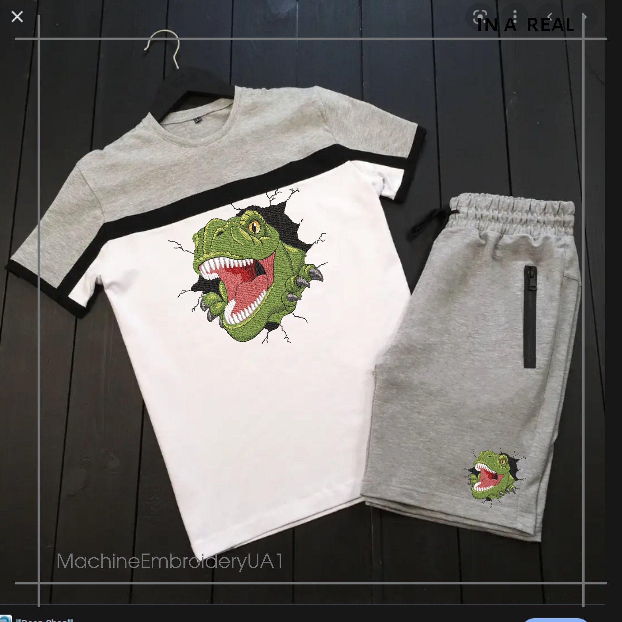 T-rex Machine Embroidery Design Dinosaur Embroidery Files - Etsy Canada