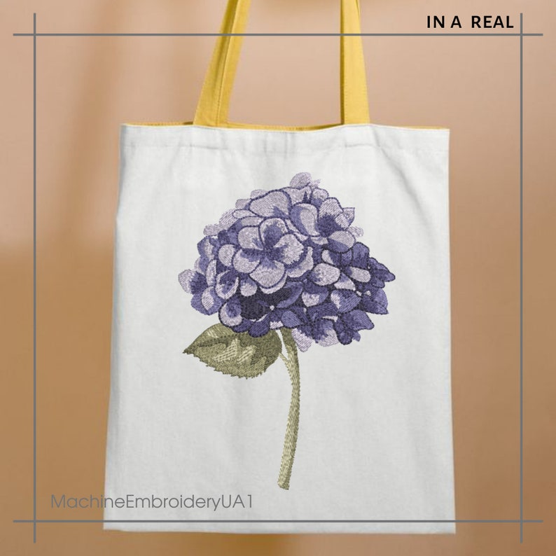 Hydrangea Machine Embroidery Design - Artistic Embroidery -flolar ...
