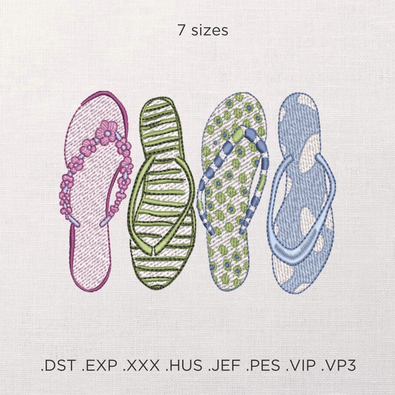 Rainbow Flip Flops Women - Etsy