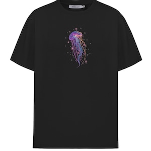 Magic Jellyfish Machine Embroidery Pattern, Purple Jellyfish Design ...