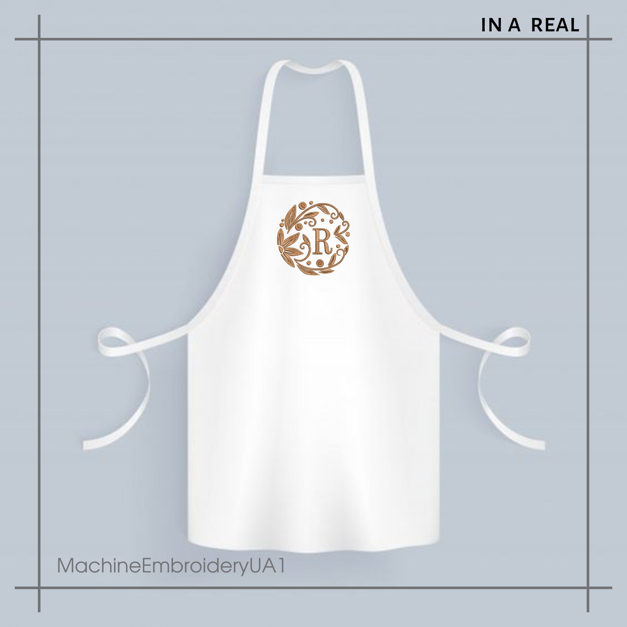 Embossed Machine Embroidery Monogram Font Machine Embroidery - Etsy