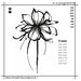 Black Flower Ink Machine Embroidery Design Black Flower Embroidery ...