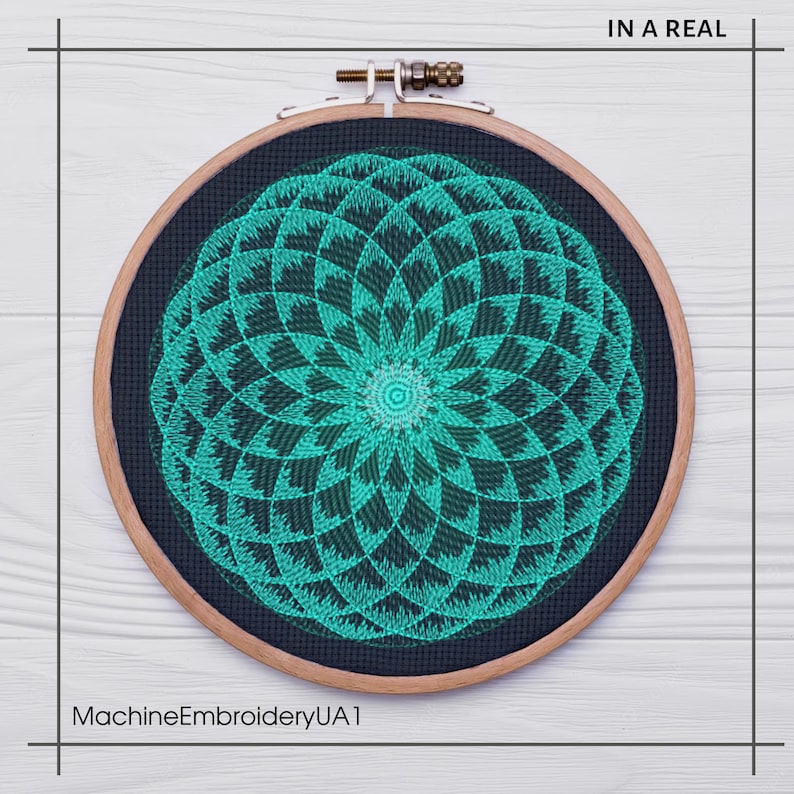 Ornament Outline Stitch Machine Embroidery Design, Geometric Embroidery ...