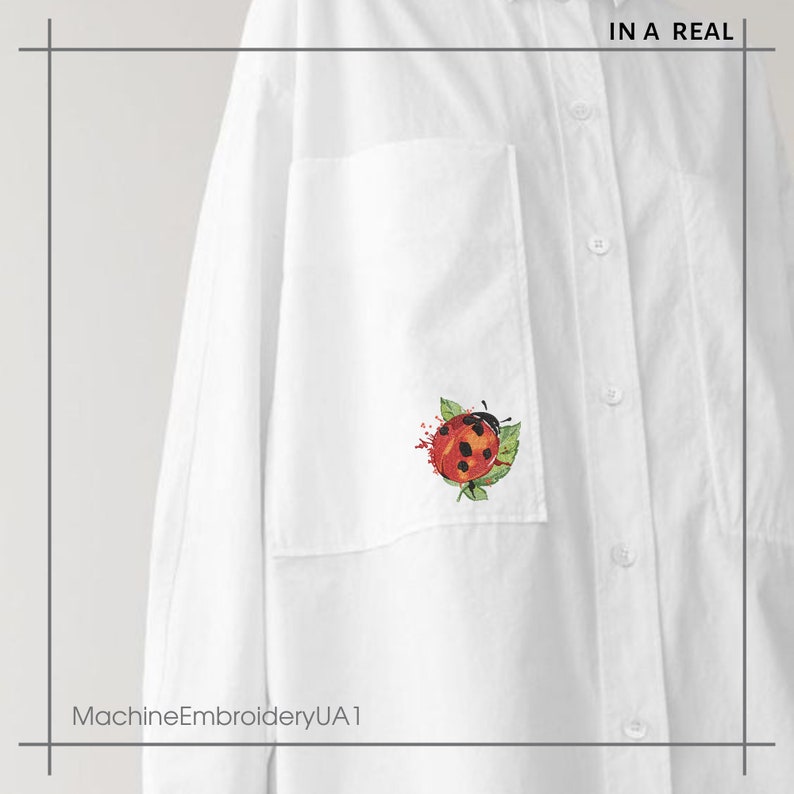 Ladybug Machine Embroidery Design Ladybug Embroidery Files - Etsy