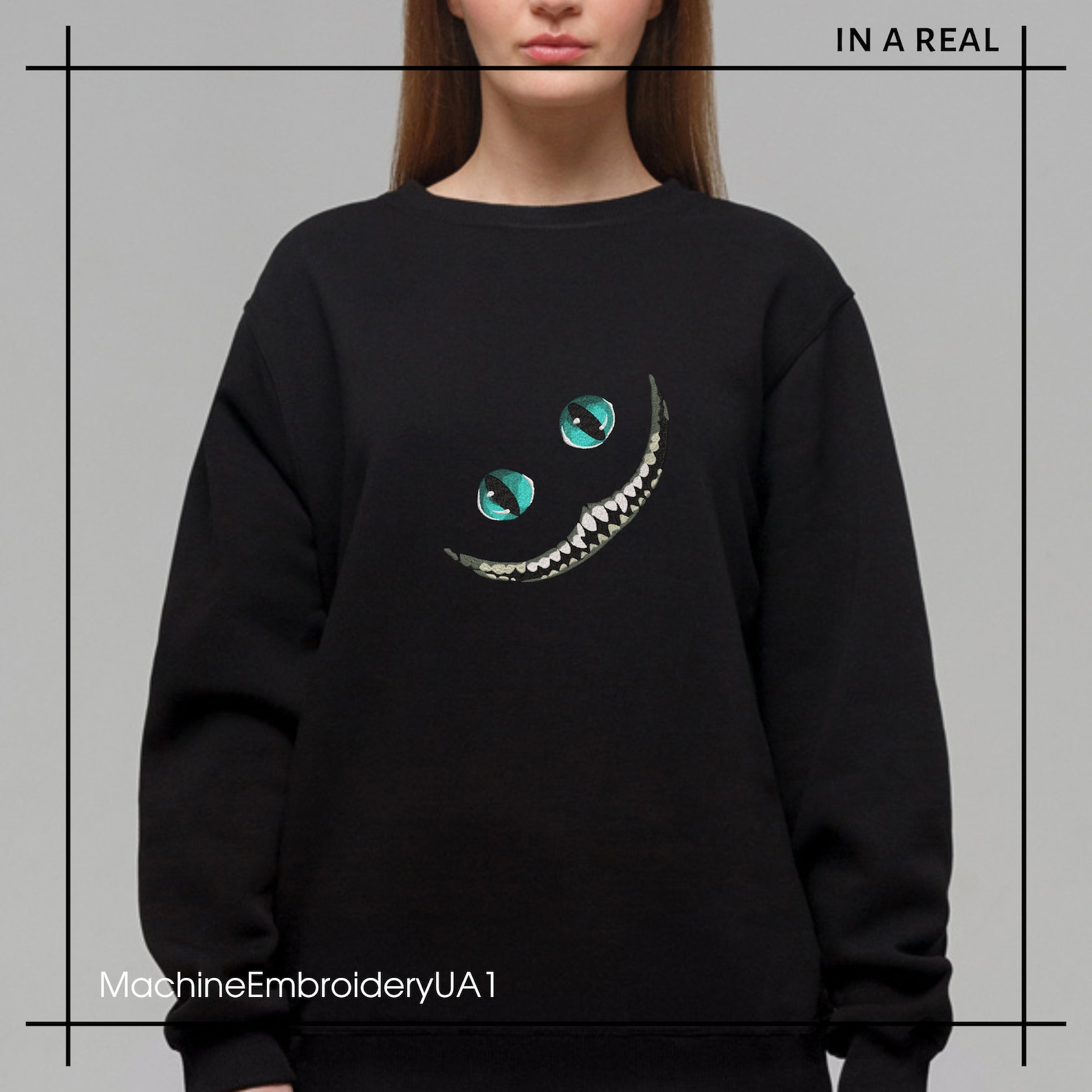 Cat Smile Machine Embroidery Design Cat Smile Machine - Etsy