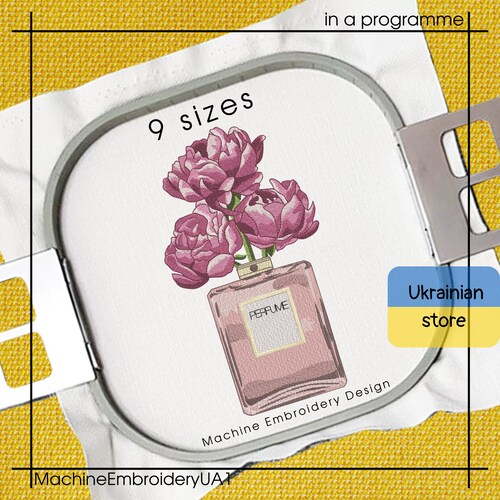 Woman Embroidery Design 3 Sizes Instant Download - Etsy