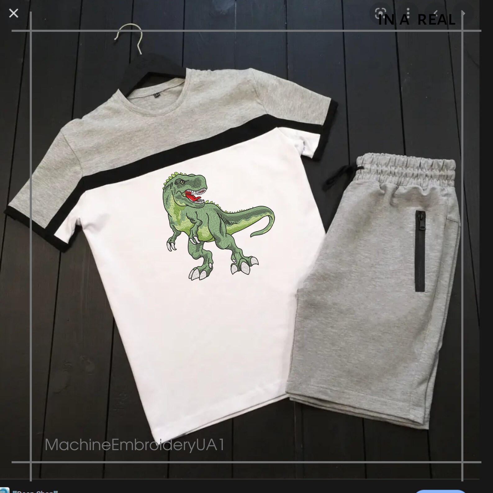 T-rex Machine Embroidery Design Dinosaur Embroidery Files - Etsy