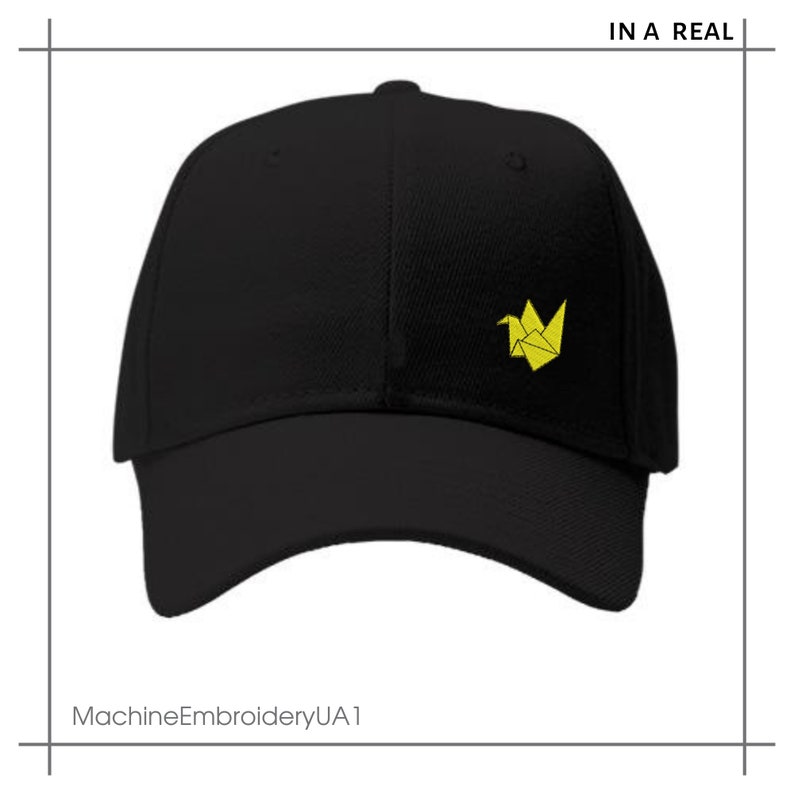 Origami Machine Embroidery Design Origami Swan Embroidery - Etsy