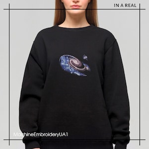 Cosmic Galaxy Machine Embroidery Design - Milky Way Embroidery Files ...