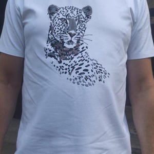 Cheetah Machine Embroidery Design, Leopard Embroidery Pattern, Wild Cat ...