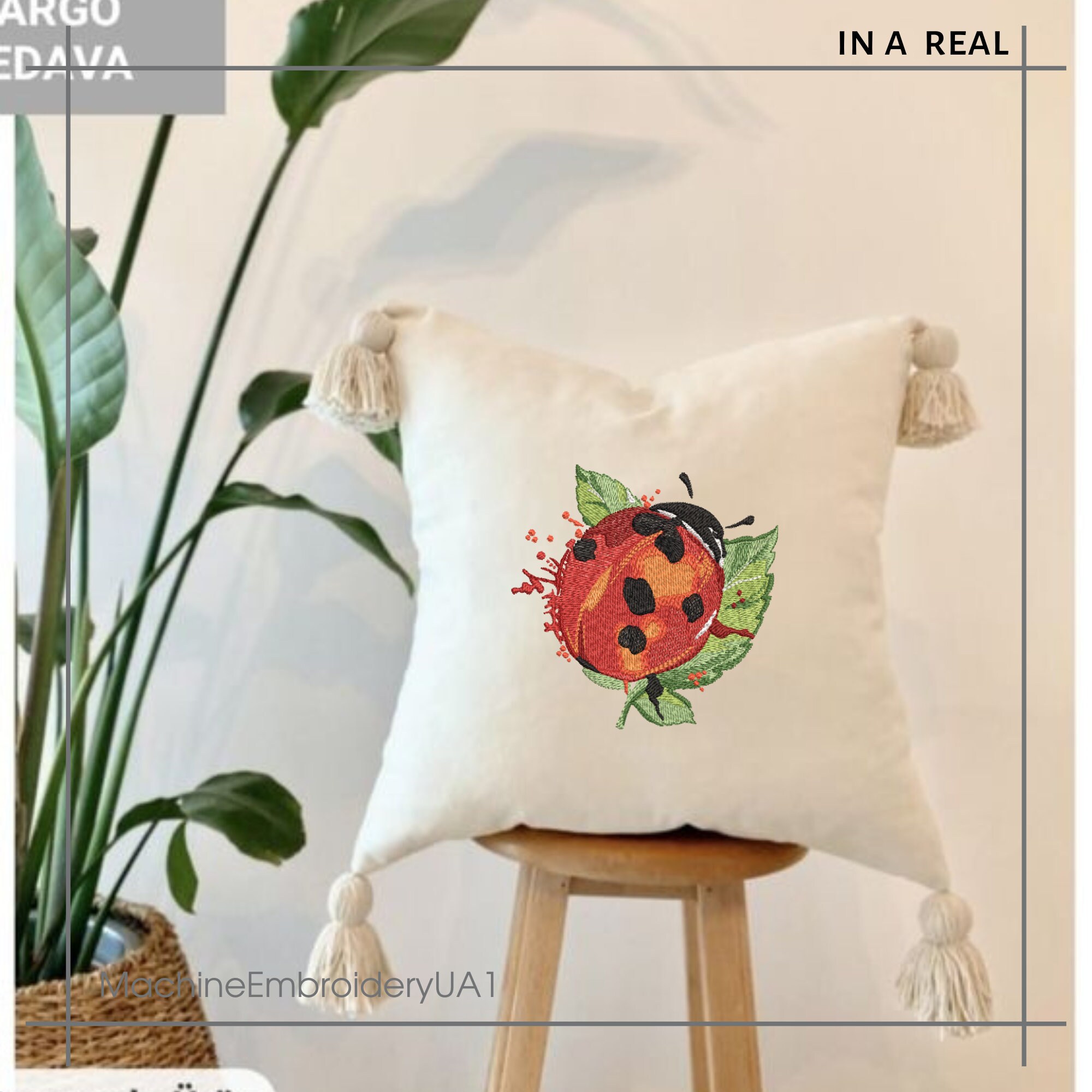 Ladybug Machine Embroidery Design Ladybug Embroidery Files - Etsy