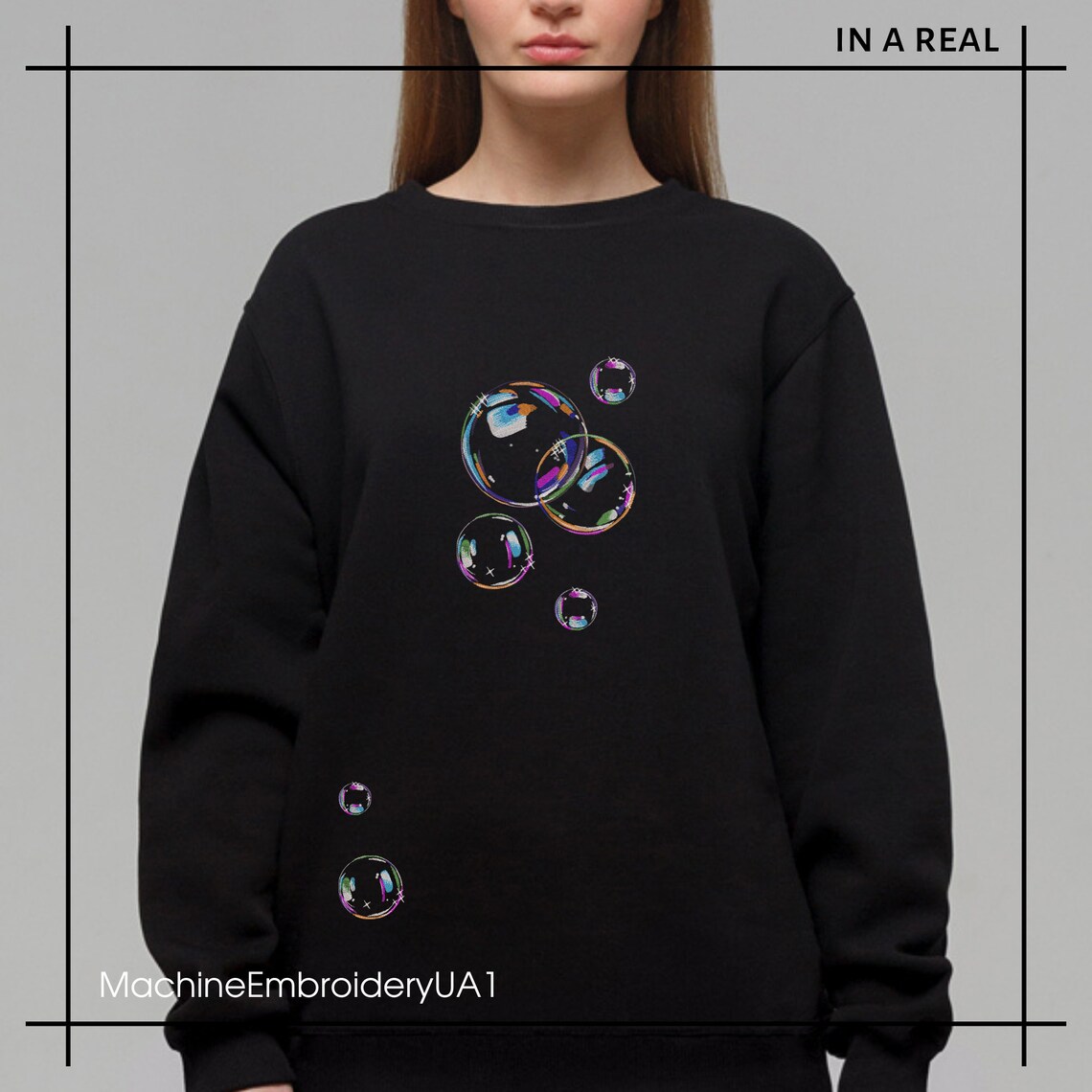 Soap Bubbles Machine Embroidery Design Blowing Bubbles - Etsy
