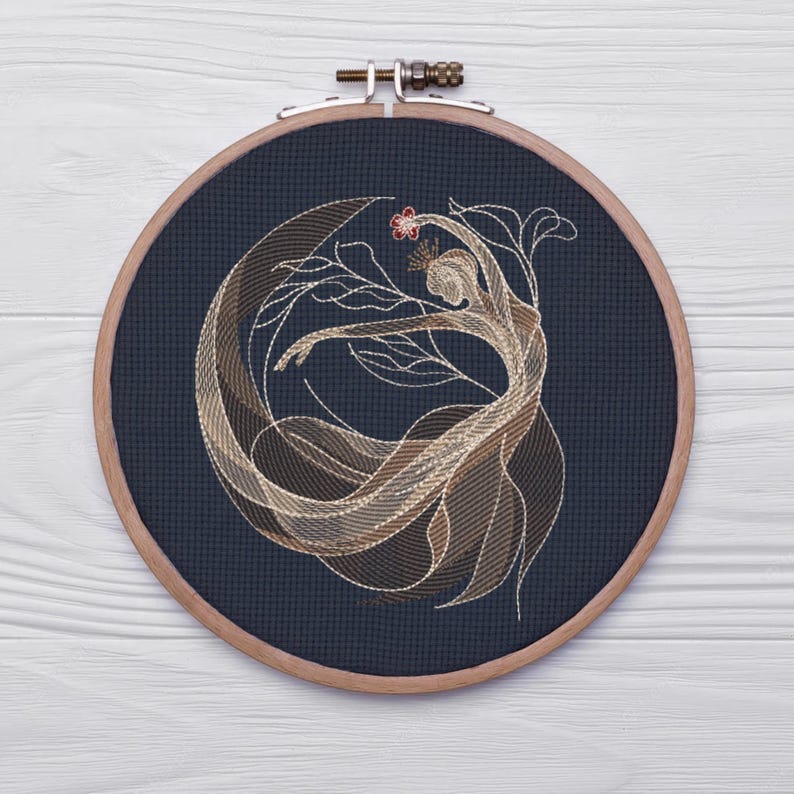 Ballerina Embroidery Pattern, Dancer Embroidery Design, Embroidery ...
